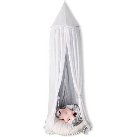 Kids Bed Canopy for Girls Bed Hanging Mosquito Net for Baby Crib Nook ...