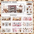 1Set PVC DIY Heat Transfer Paper for UV Sublimation Cup Drink 110x240mm ...