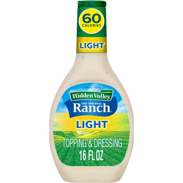 Hidden Valley Bacon Ranch Salad Dressing & Topping, Gluten Free - 24 oz ...