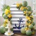Anchor Gray Arch Backdrop Cover 4x1.65 Ft, Spandex Wedding Arch Stand ...