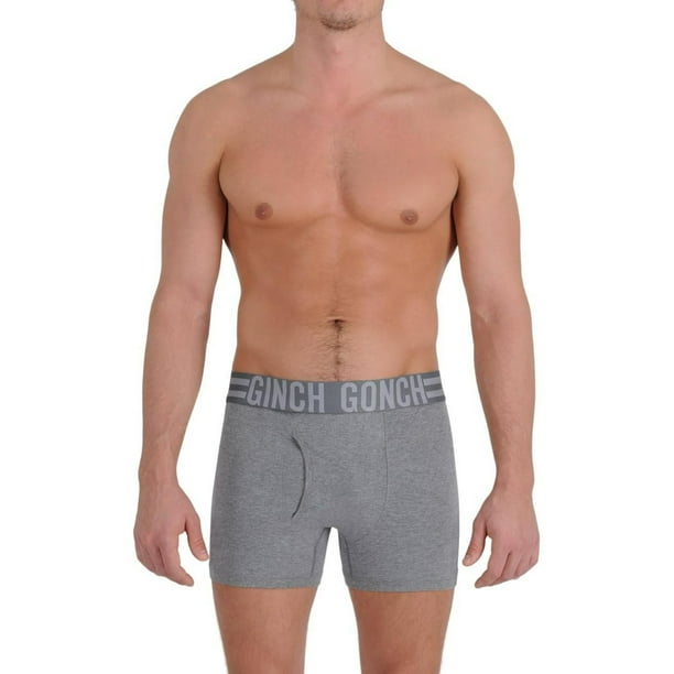 Ginch Gonch Signature Series - Boxer Brief Grey Large | Walmart en línea