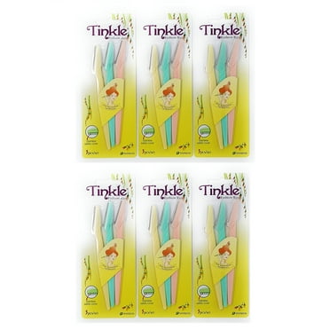 4 sets of Tinkle eyebrow razor set - Walmart.com