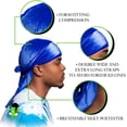 Durag - Soft Durags for Men & Women, Long Double Wide Straps, Silky ...