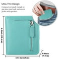 FUNTOR Small Wallets for Women, Ladies Small Compact Bifold Pocket RFID ...