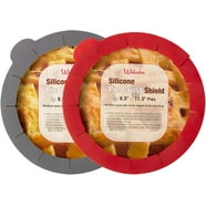 LATA Pie Crust Shield Adjustable Silicone Pizza Ring Reusable Baking ...
