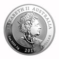 Australia 2019 $1 1oz .9999 Silver Double Dragon Coin - Brilliant ...