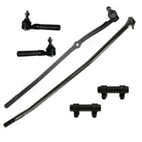 6 Piece Kit Tie Rods Front Drag Links and Adjusting Sleeve Compatible ...