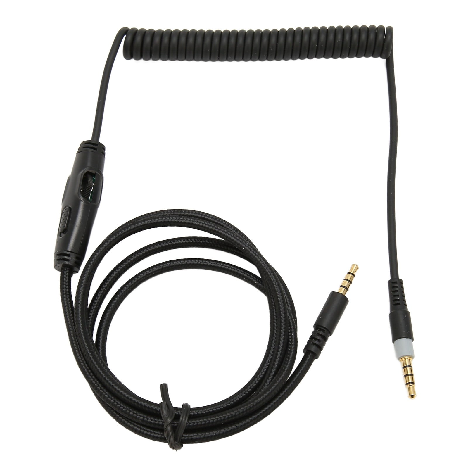 Headset Spring Cord, Coiled Headphone Cable Stable Tensile Wearable ...
