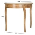 SAFAVIEH Sema Console Table Oak - Walmart.com