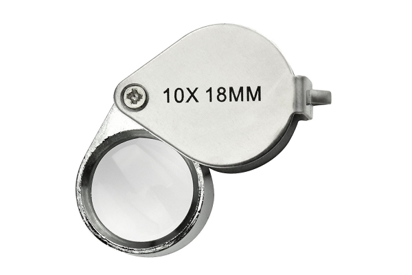 18mm Heavy Chrome Plated Loupe 10x - Walmart.com