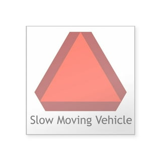 Slow Moving Vehicle Symbol Royalty Free Vector Image, 46% OFF