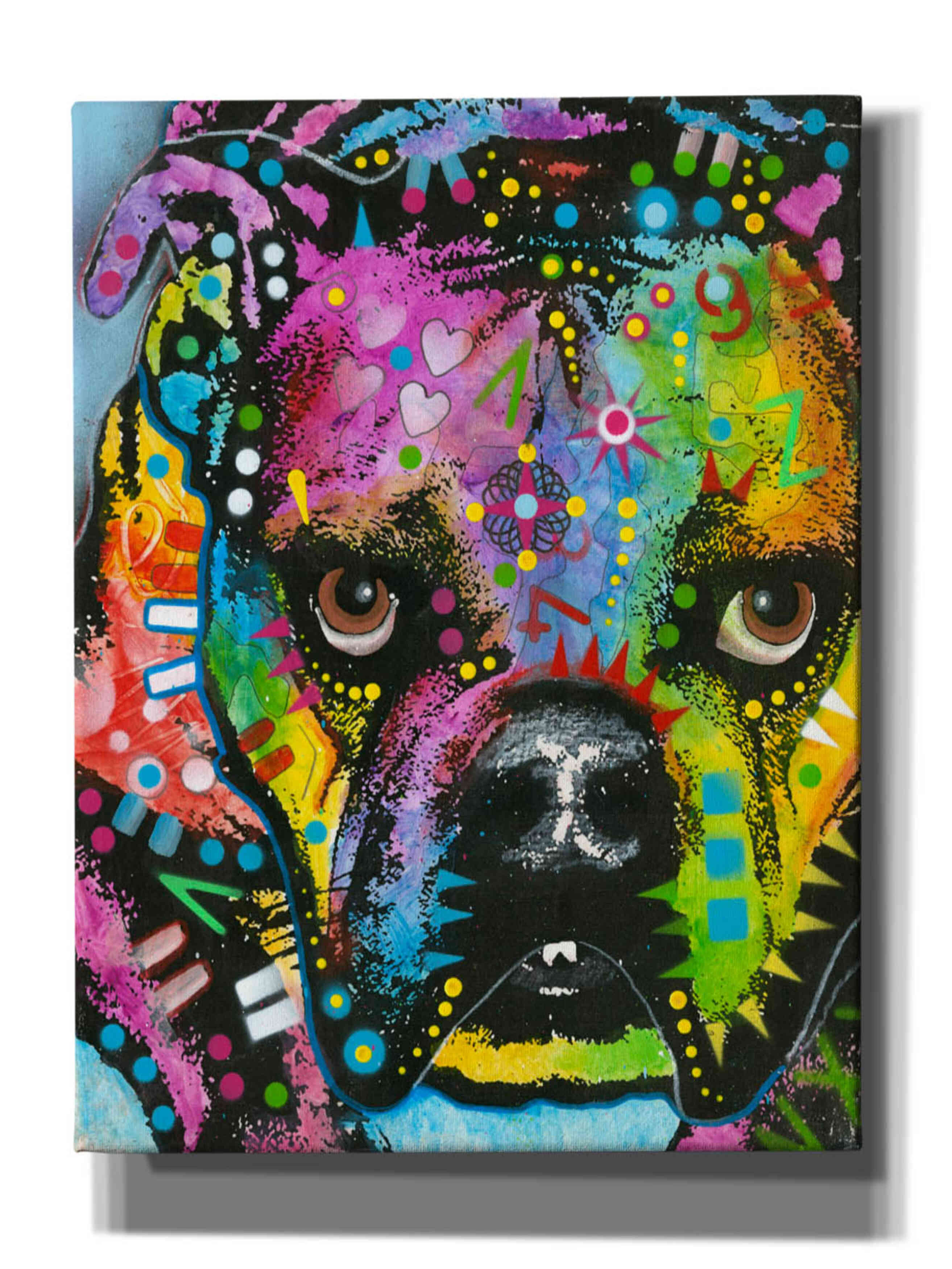 Epic Graffiti 'bully love' by Dean Russo, Canvas Wall Art, 12"x16 ...