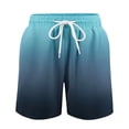 FINALGANG Boys Kids Quick Dry Swim Trunks Gradient Elastic Waist ...