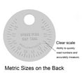 Agiufgs Spark Plug Gauge, Coin-Shaped Design for Easy One-Hand ...