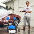 2300 PSI 1.8 GPM Electric Pressure Washer with Wheels, 14A High ...