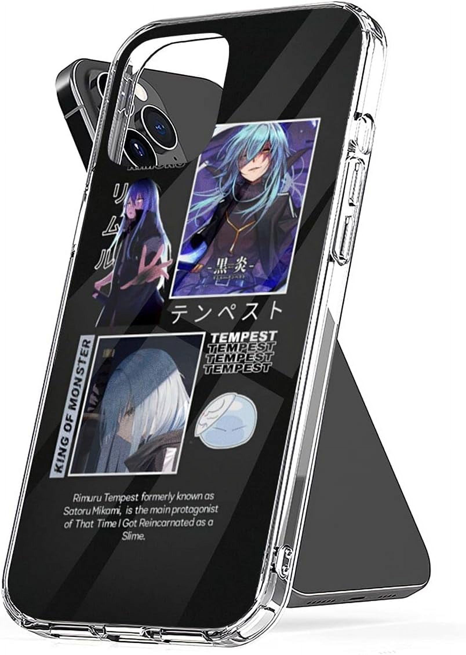 Phone Case That TPU Time X I Pc Se Reincarnated Pro Max As Mini A Clear Slime 14 Rimuru 12 ...