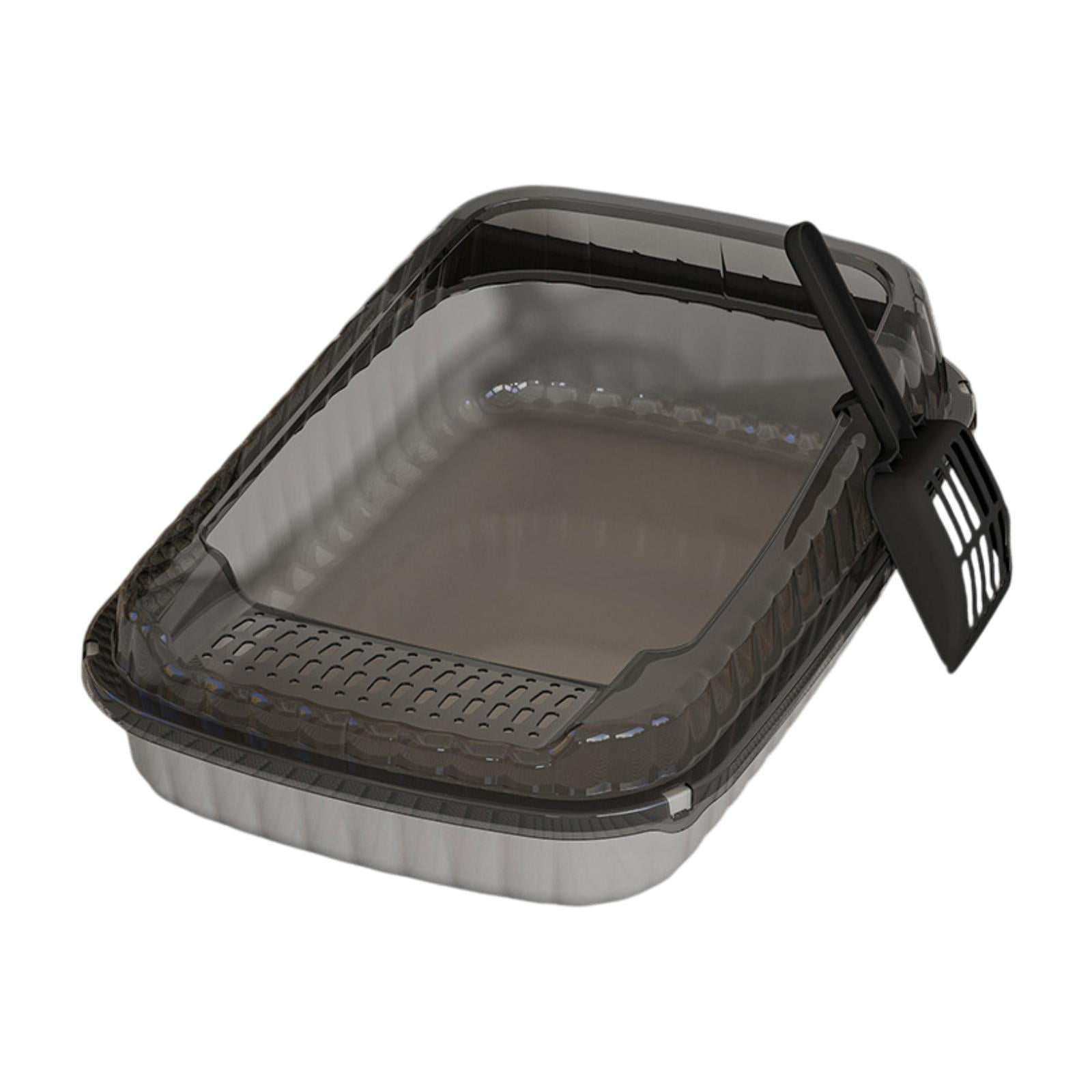 Bandeja de arena para mascotas de arena, bandeja de lata de gato ...