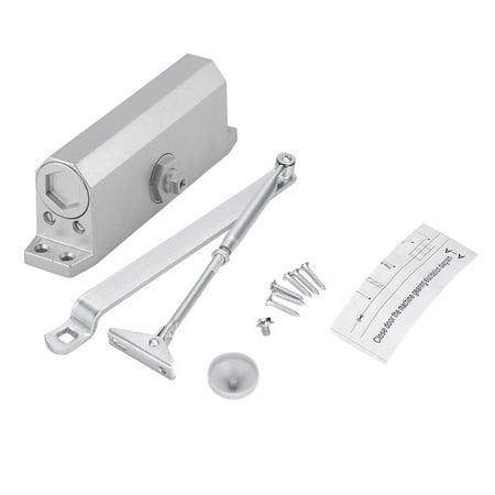 Spring Buffer Door Closer, Door Closer Adjustable Closing Latching ...
