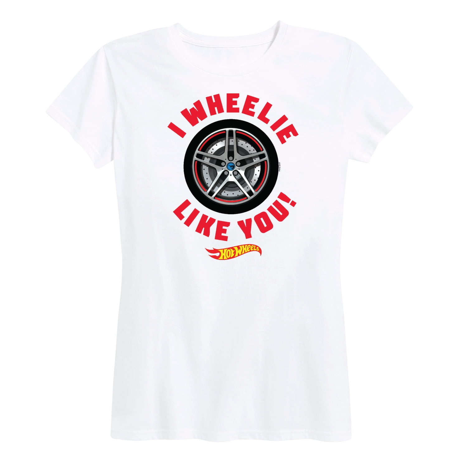 Hot Wheels - Valentine's I Wheelie Like You - Women's Short Sleeve ...