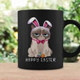 Happy Easter Bunny Dress Cat Grumpy Rabbit Ears Coffee Mugs - Walmart.com