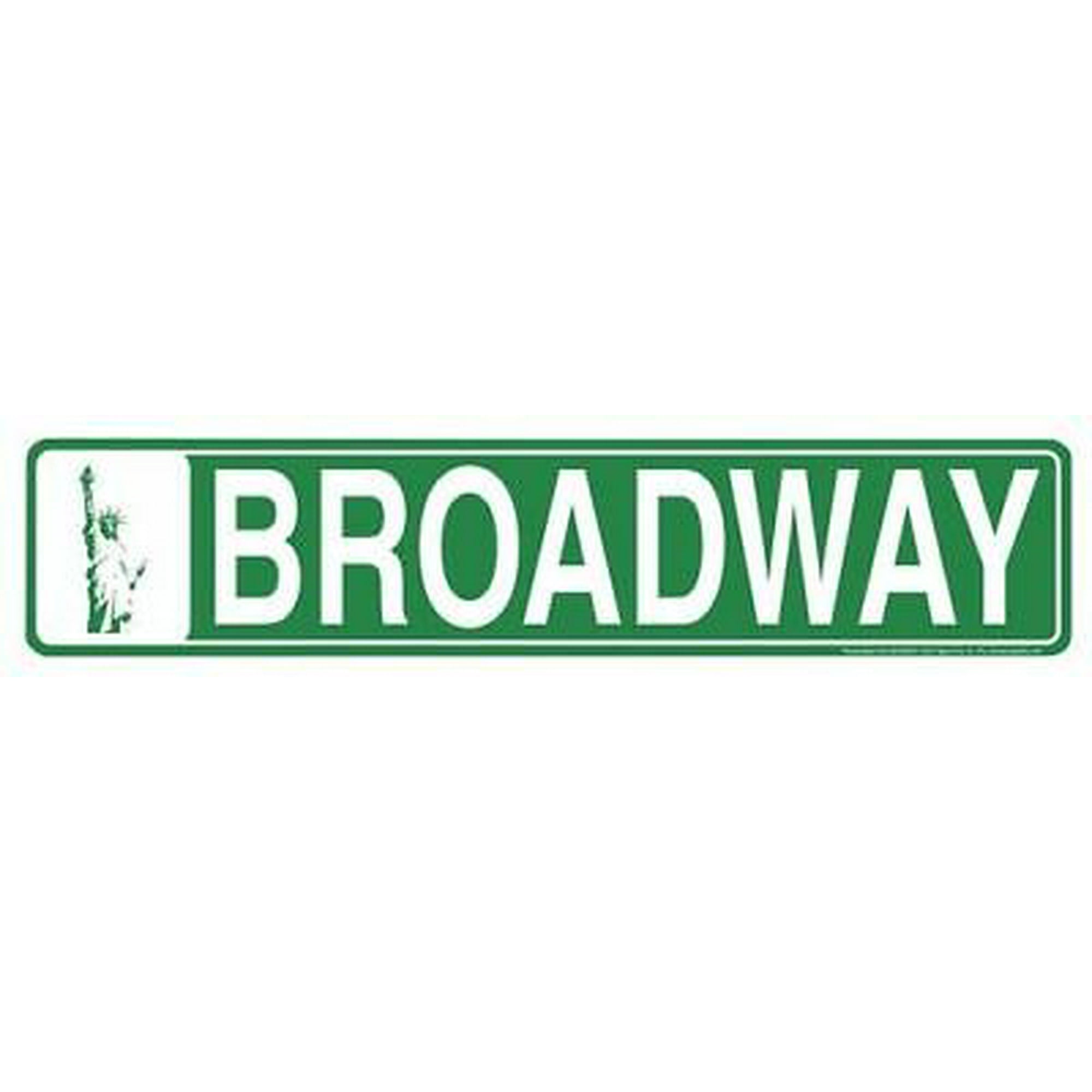 Broadway Street Signs