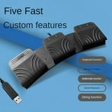 USB Foot Pedal PC Triple Foot Switch Keyboard Pedal Customized ...