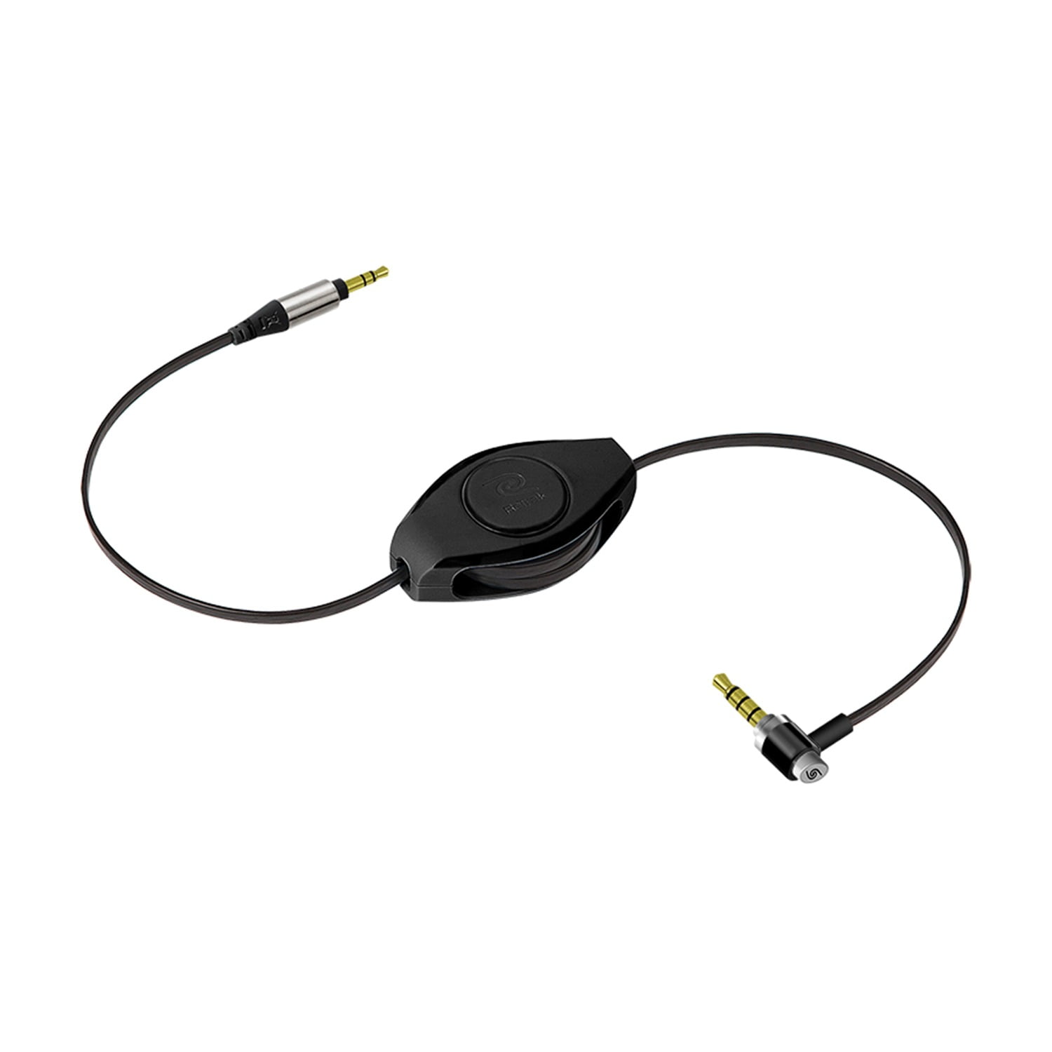 ReTrak ETPRAUXMIC 5-foot Retractable Microphone And Auxiliary Cable ...