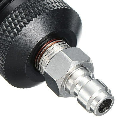 ASA Adapter to Coil Remote Hose Paintball 1/8" Line with Male Quick ...