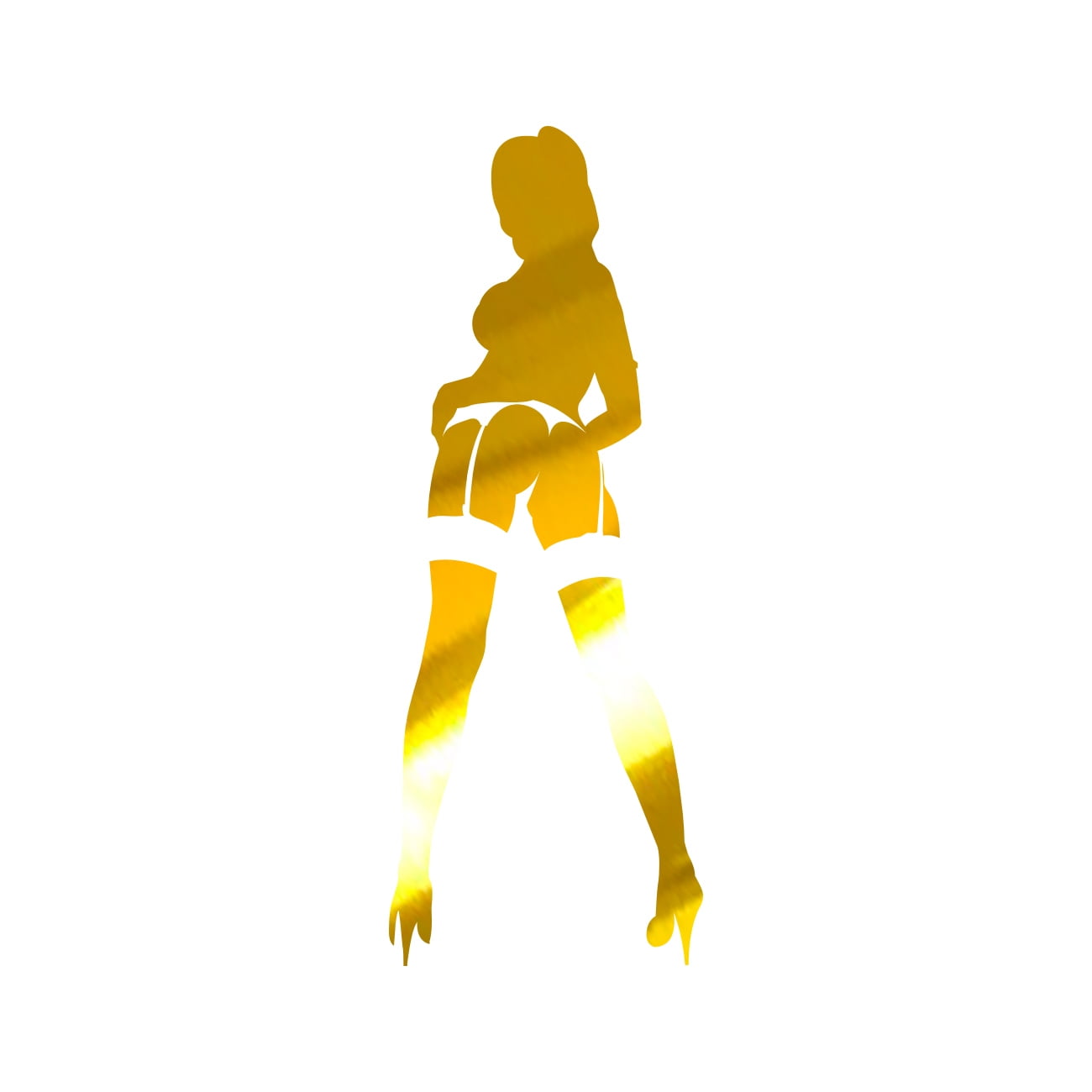 Sexy Stripper Girl Sticker Decal Die Cut Self Adhesive Vinyl