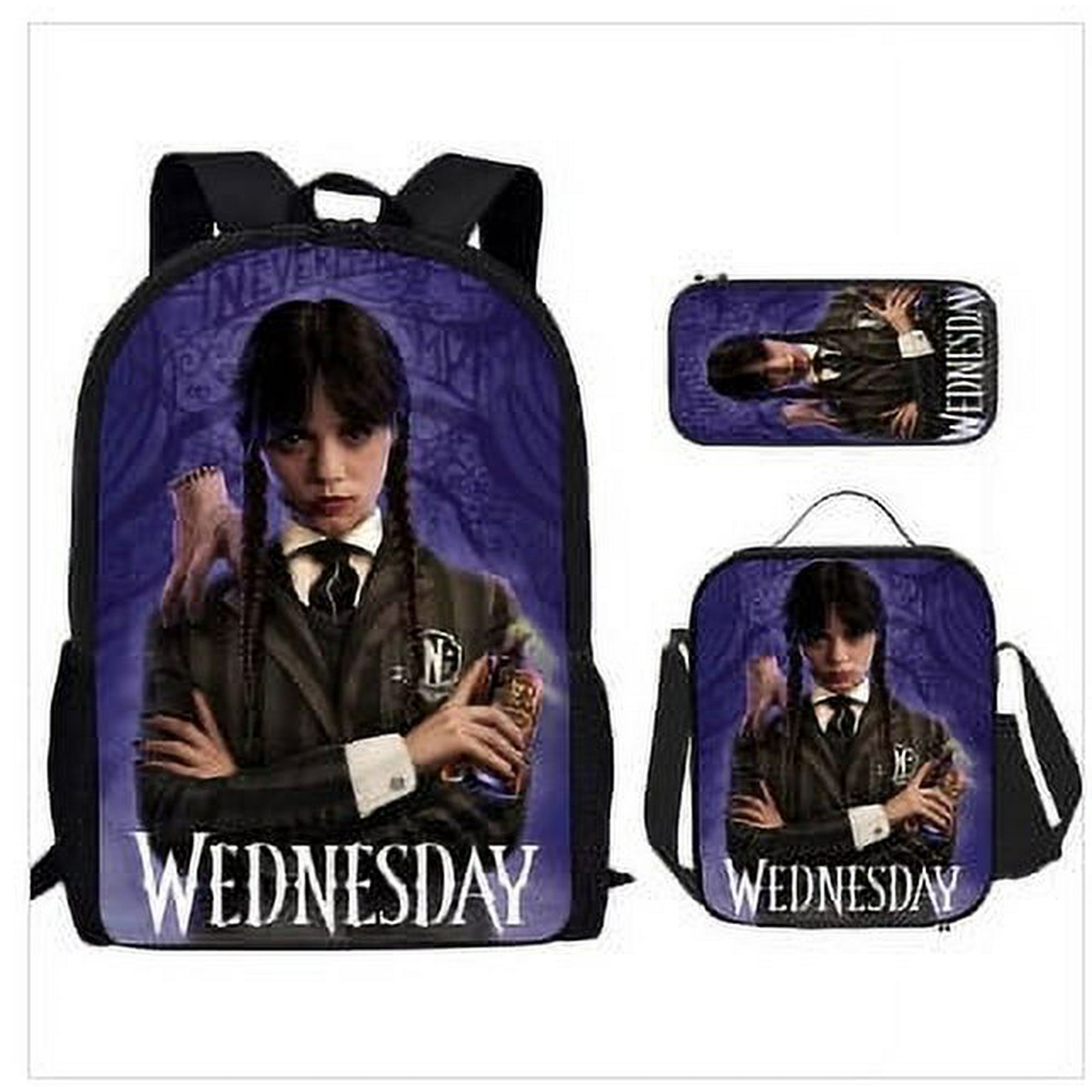 Click here for Generic Wednesday Backpack 3pc Backpack Set School... prices