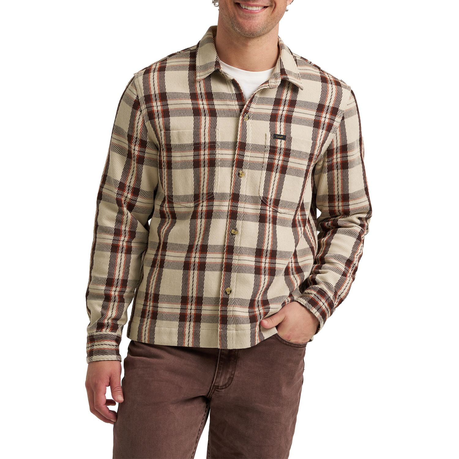 Click here for Lee Mens Heritage Carolina Overshirt prices