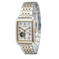 Bulova Sutton Classic Chronograph Leather Strap Green Dial Quartz ...