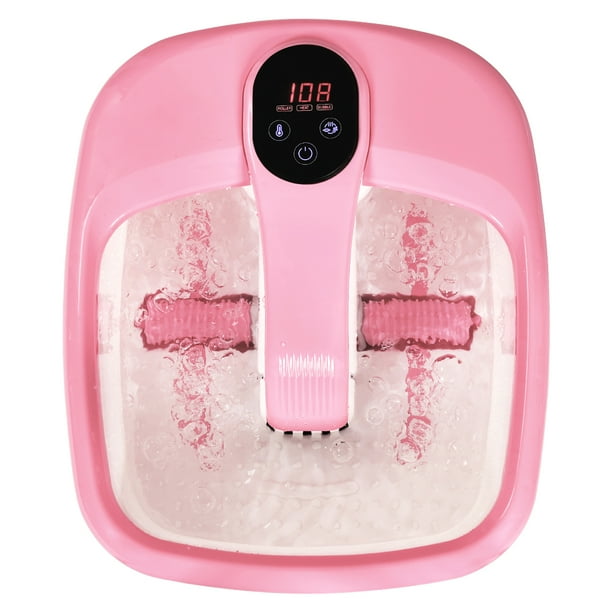 Costway Portable Electric Foot Spa Bath Automatic Roller Heating