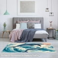 Dolphin Soft Polyester Bathroom Mat Rug Absorbent Quick Dry Shower ...