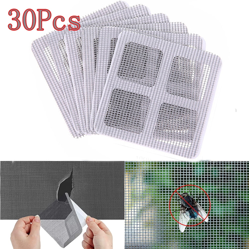 SPRING PARK 30Pcs Door and Window Screen Repair Kit Mesh Screen Repair ...