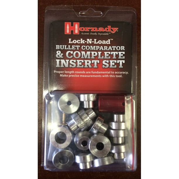 Hornady Bullet Comparator Complete Insert Set Precision Measurement B14 ...