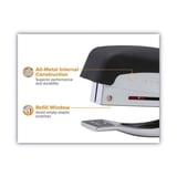 Deluxe Hand-Held Stapler, 20-Sheet Capacity, Black | Bundle of 5 Each ...