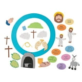 Religious Easter Wreath Craft Kit - Craft Kits - 12 Pieces - Walmart.com