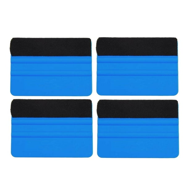 Set of 4 Felt Edge Squeegee Pasting, Wallpaper Pasting, ,Car Scraper ...