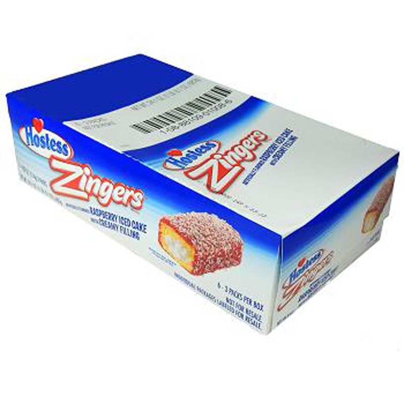 Hostess Zinger 6/3Pk Raspberry - Pack Of 6 - Walmart.com - Walmart.com