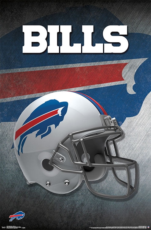 Trends International Buffalo Bills - Helmet Poster - Walmart.com
