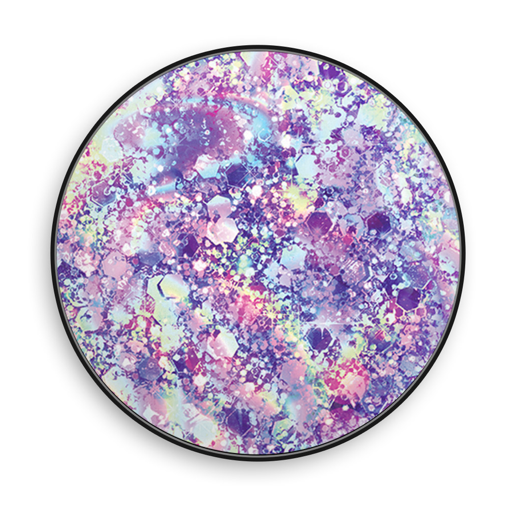 SpinPop Cell Phone Pop Grip Holder, Holographic Foil Design - Walmart.com