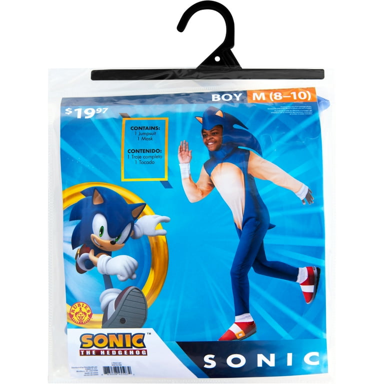 Sonic Halloween Costume 1