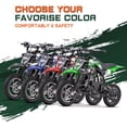 Arshin 50cc 4-Stroke Gas Dirt Bike - 20 MPH Max Speed,Disc Brakes ...