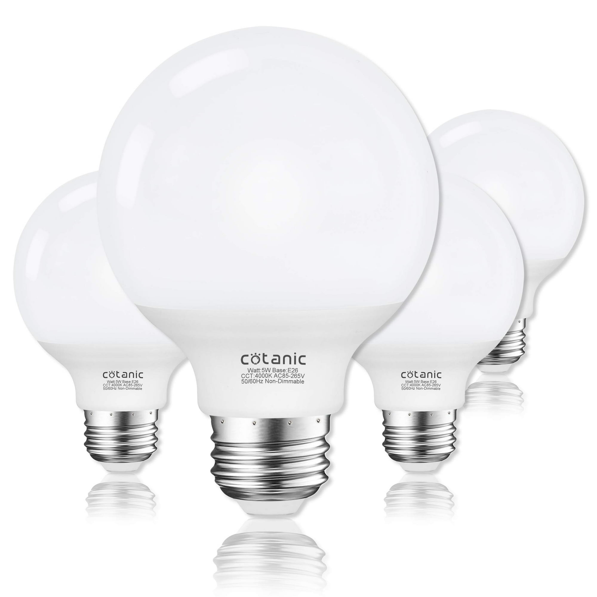 Click here for Cotanic G25 Led Globe Light Bulbs  5w Vanity Light... prices
