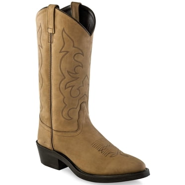 Old West Men's 12 Inch Square Toe Harness Boots - Walmart.com