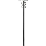 Gibraltar Round Steel Mailbox Post, Black - Design for Lightweight ...