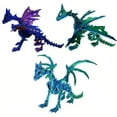 1Pc 3D Printed Dragon Skeleton With Movable Joints - Versatile Indoor ...