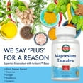 Kal Magnesium Taurate 400mg, Chelated, Vegan, High Absorption with ...