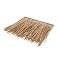 Straw Roof Thatch Panel Palm Thatch Roll Fake Decorative Simple to Use ...